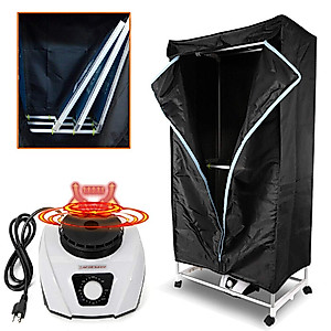 Screen Drying Cabinet, Foldable 20"x16" Assembly Simple Silkscreen Drying Cabinet Assembly Curing Screen Tool w/Shading Light 110v 1200W