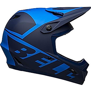 BELL Transfer Adult Full Face Bike Helmet - Matte Blue/Dark Blue (2023), Large (57-59 cm)