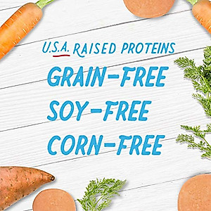 Farmland Traditions Filler Free Dogs Love Variety Premium Jerky Treats for Dogs, Chicken, Beef & Turkey, 3 lb. Bag