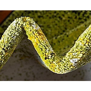 Unique Loom Lyon Collection Modern Abstract Area Rug, 4 x 6 ft, Light Green/Blue