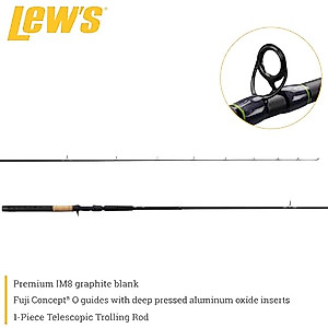 Lew's Speed Stick 8'6"-1 Medium Planner Boards Telescopic Walleye Trolling Rod