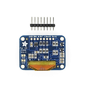 Adafruit (PID 326 Monochrome 0.96" 128x64 OLED Graphic Display