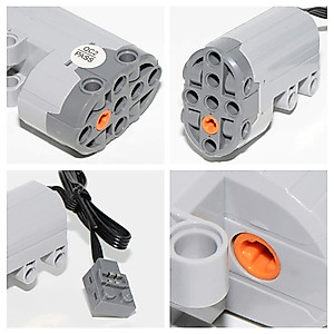 Servo Motor Compatible for Lego 88004 Steering Motor Function Power Function Accessories