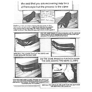 New Replacement seat Cover fits TRX125 1985-86 Replacement seat Cover Fourtrax Honda TRX 125 Black 308A