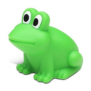 DolliBu Frog Bath Buddy Squirter - Floating Green Frog Rubber Bath Toy, Fun Water Squirting Bathtime Play for Toddlers, Cute & Soft Animal Toy for The Bathtub, Beach & Pool for Girls & Boys - 3 Inch