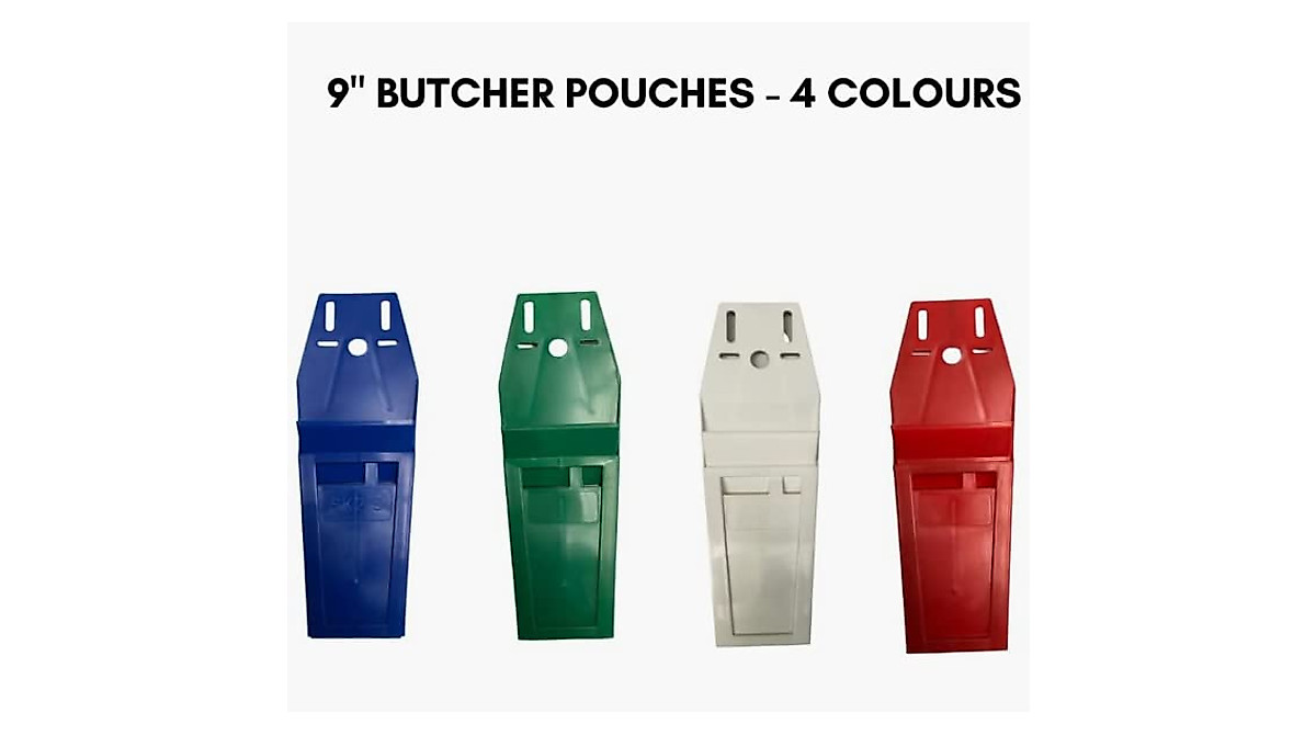 Pro Heavy Duty Double Chef Knife Pouch | Secure Belt Holder