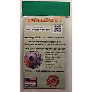 ButtonWorx Rubber Keypad Repair Kit BW29K