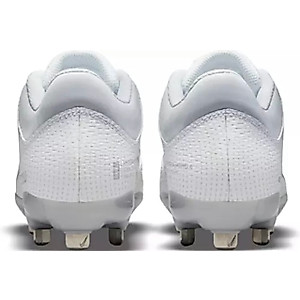 Nike Hyperdiamond 4 Pro Women's Softball Cleat SZ 8 White/Grey
