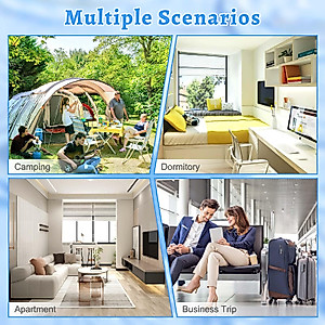 Portable Washing Machine, Mini Washer, Turbine Washing Machine with USB, Deep Cleaning of Underwear, Baby Clothes and Small Clothes, Suitable for Business, Travel, Apartment