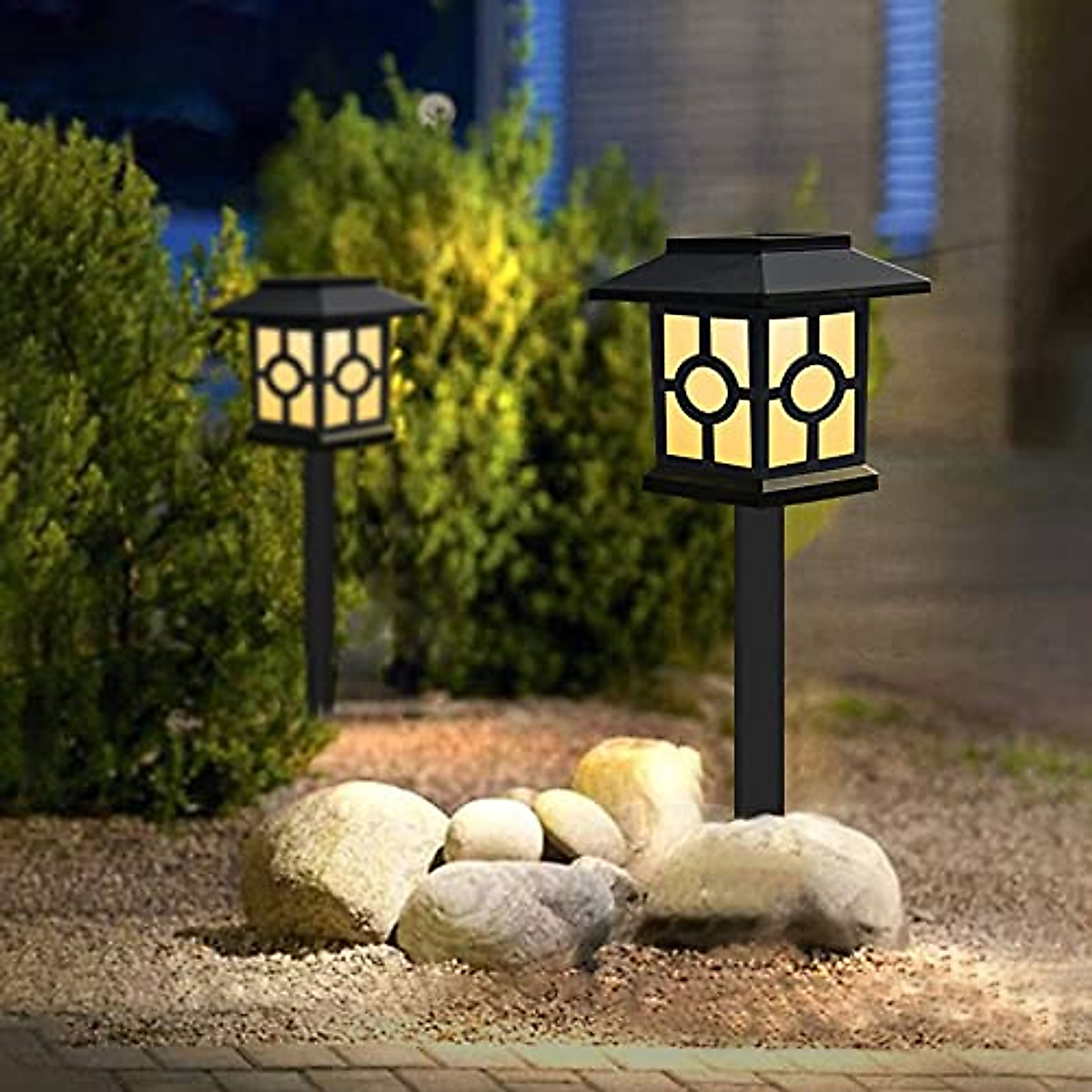 New Solar Lawn Lamp Outdoor Home Garden Garden Garden Plug-in Decorative Landscape Lamp Beautiful And Practical