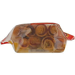 Hartz Oinkies Smoked Pig Skin Bacon Flavored Wrap Dog Treat Chews - 8 Pack