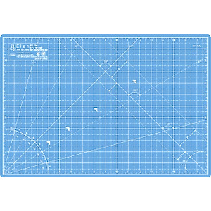 Elan Cutting Mat A3 Blue, 5-Ply Craft Mat, Self Healing Cutting Mat 18x12, Craft Cutting Board, Art Mat, Imperial Sewing Mat, Quilting Mat, Hobby Mat, for Sewing, Quilting, Quilting supplies
