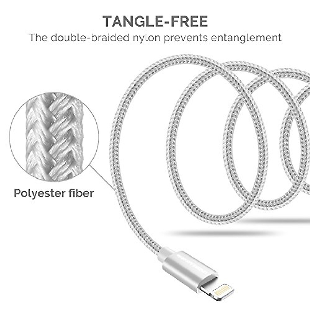 UNBREAKcable iPhone Charger Cable