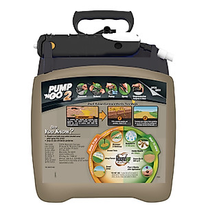 Roundup Ready-To-Use Extended Control Weed & Grass Killer Plus Weed Preventer II with Pump 'N Go 2, 1.33 gallon