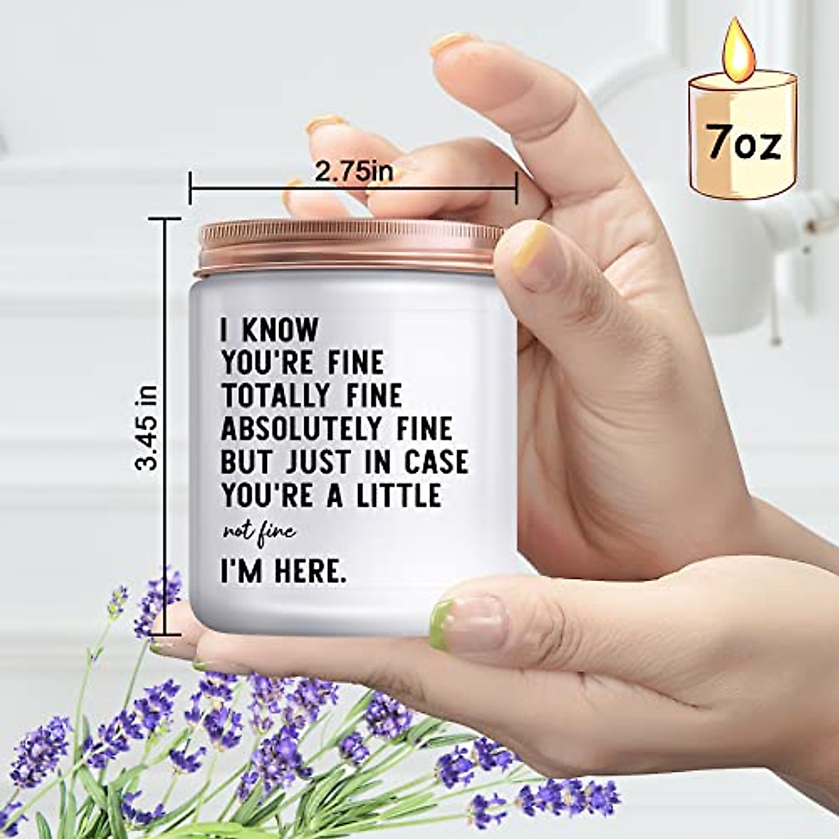 Get Well Soon Gifts for Women Men, Feel Better for Friends Mother Sister Coworker After Surgery Gifts Inspirational Candles Grieving Condolence Miscarriage Divorce Cancer Recovery Cheer Up Gifts