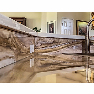 Stone Coat Countertops White Epoxy Undercoat – Epoxy Paint and Epoxy Primer for Coating MDF, Plywood, and Porous Materials! Great for DIY Epoxy Countertop Kit! 1 Quart, 32 Fl Oz