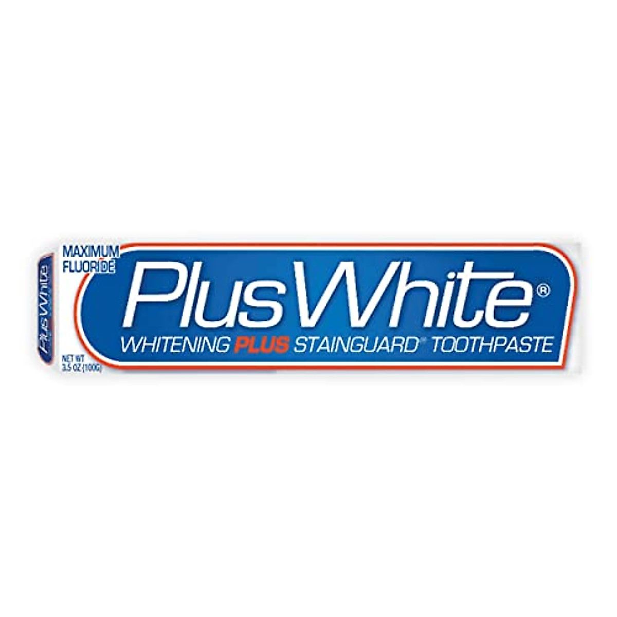 Plus White Xtra Whitening Toothpaste - Removes Tough Stains from Coffee, Smoking, Wine & More - Anti-Cavity, Plaque & Tartar Control (Mint Paste, 3.5 oz)