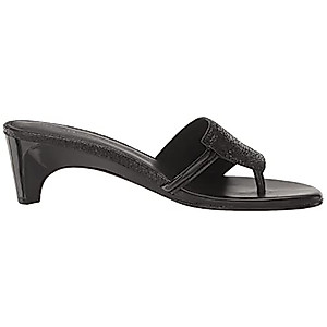 Donald Pliner Women's Heeled Sandal, Black, 7.5
