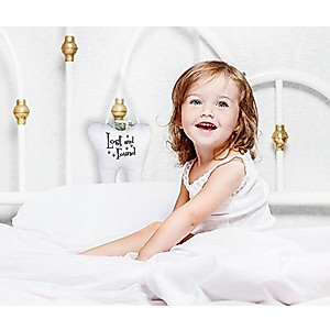 Lillian Rose Tooth Pillow, Lost and Found, 6.5" x 7.5"