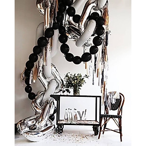 ADIDO EVA Link Balloons White 12 Inch Quick Link Latex Balloon 80 Pcs for Wedding, Baby Shower, Birthday, Bridal Shower, Halloween, Christmas, Party Festival Decorations