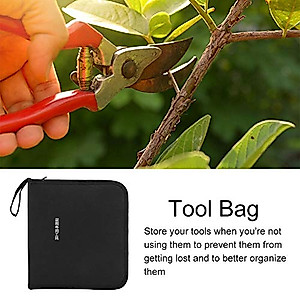 Haofy Garden Bonsai Tool Bag Portable Scissor Shear Cutter Bag