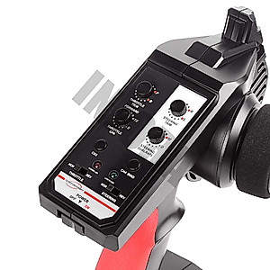 INJORA 4CH 2.4GHz RC Car Controller Digital Radio Remote Control Transmitter with Receiver for RC Crawler Car SCX10 SCX10 III AXI03007 TRX4 RC Boat