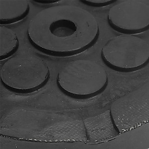 4Pcs Universal Round Rubber Arm Pads for Car Auto Jacking Lift Dia 120mm Thick 25mm Car Auto Truck Hoist