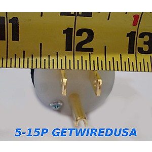 Power Converter 110/125V To 220/250V Electric Adapter 5-15P Wall Plug To L14-30R Twist-Lock 4-Pin Miller Lincoln Hobart Plasma Cutter Welder Mig Tig Arc Receptacle Outlet Box NEMA FX586W