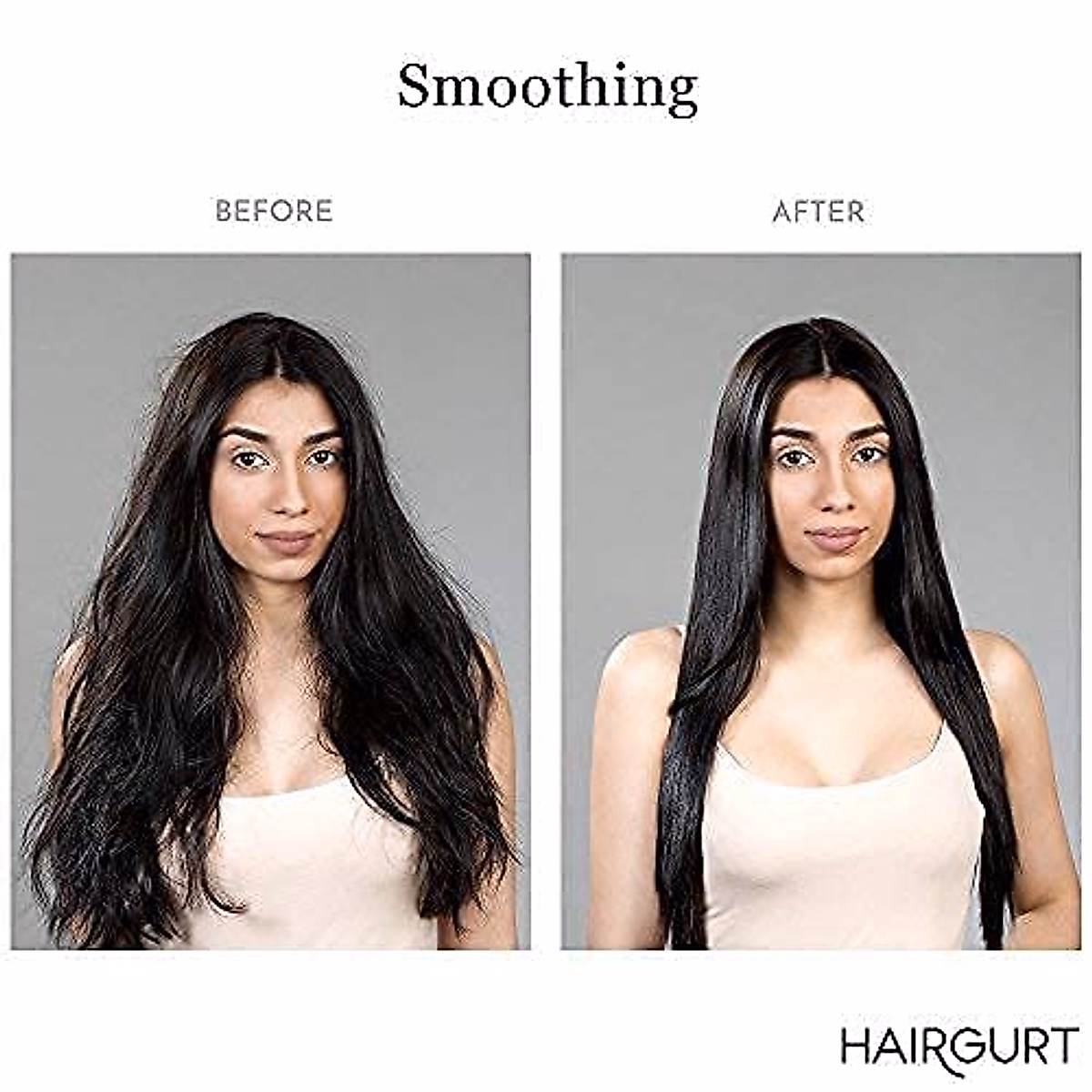 Hairgurt Smoothing Yogurt Hair Conditioner - Strawberry-Banana - Natural Hair Care, Hair Products Smoothes Dry, Damaged, Frizzy & Color-Treated Hair, 8 oz