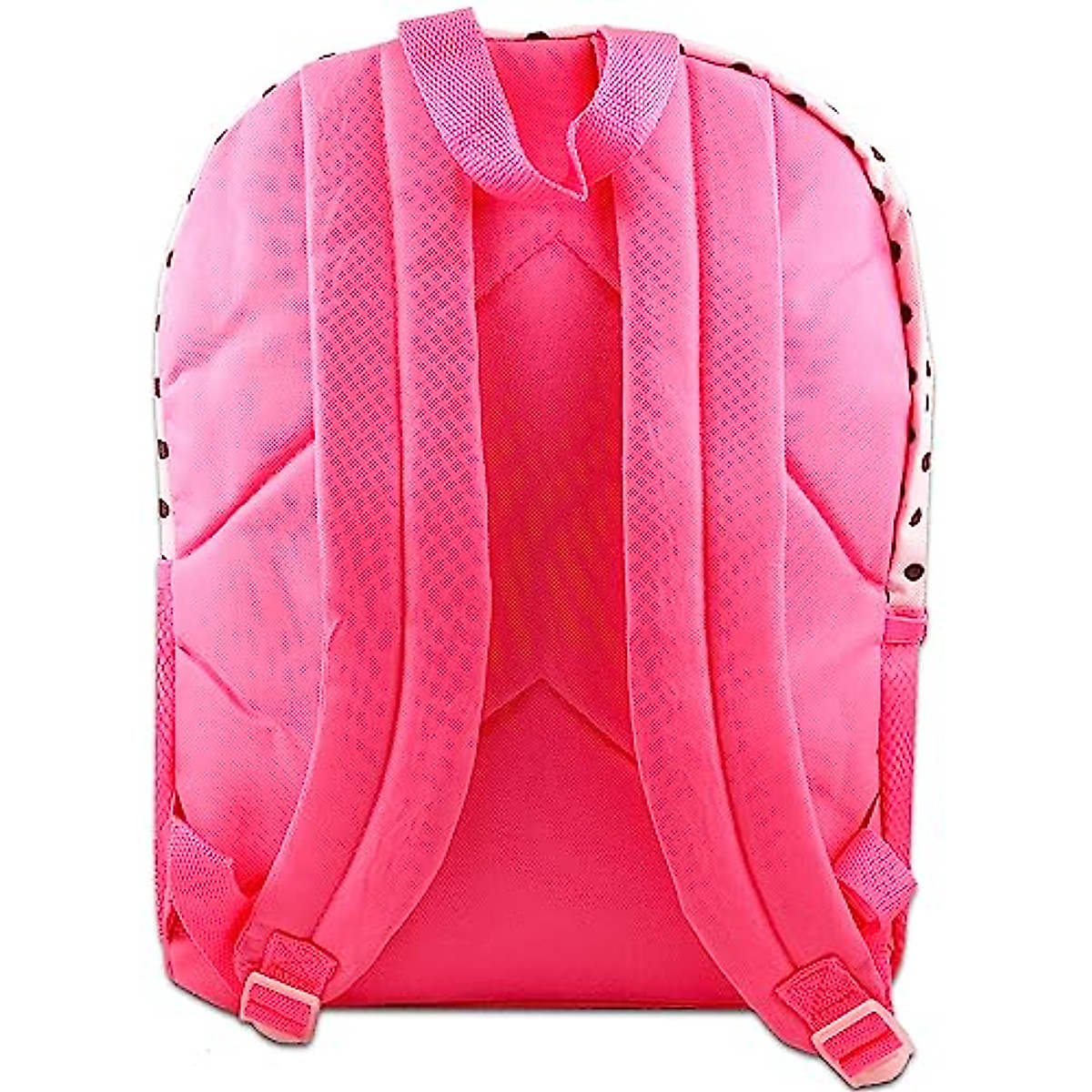 Hello Kitty Backpack for Girls Kids Toddlers ~ Deluxe 16" Hello Kitty School Bag Bundle with Water Bottle, Stickers, and More (Hello Kitty School Supplies)