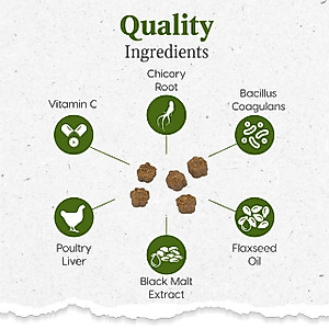 ARK NATURALS Gentle Digest Soft Chews, Vet Recommended Dog and Cat Prebiotics and Probiotics, Digestive and Immune System Support, 2 Pack