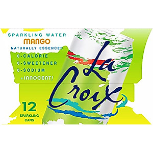 LaCroix Sparkling Water, Mango, 12 Fl Oz (pack of 12)