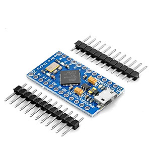 5PCS Pro Micro 5V 16MHz Module Board with 2 Row pin Header for Arduino Leonardo