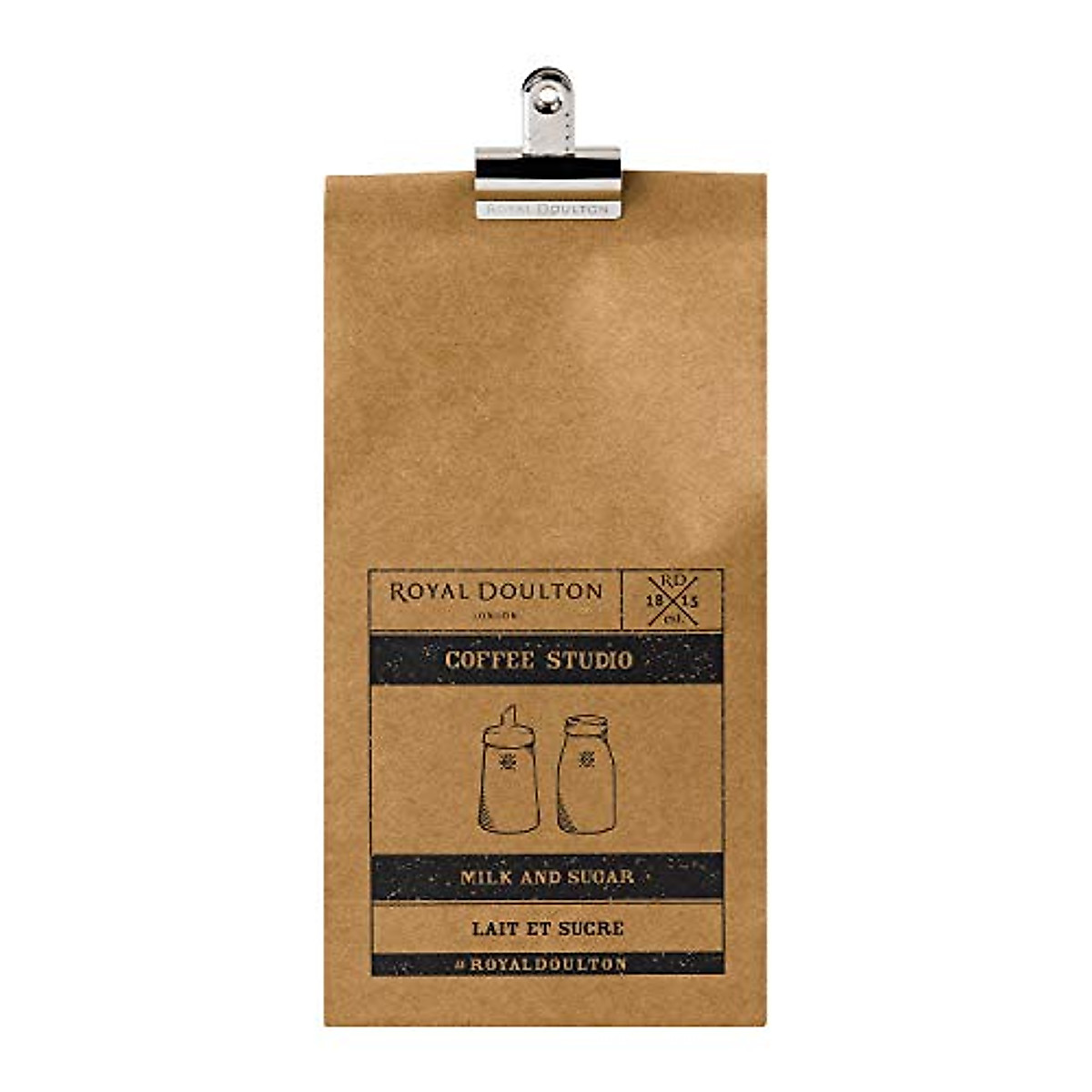 Royal Doulton Coffee Studio Milk & Sugar Set, 4 oz, Grey