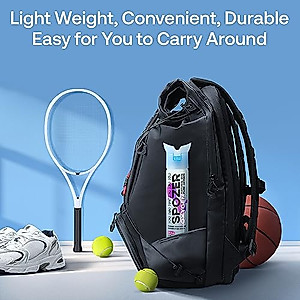 SPOZER Oxygen Cylinder 95% Pure Oxygen 10 Liter Portable Can, Portable Oxygen, Ideal for High Altitude & Reduce Recovery Time, 6 Oxygen Tanks