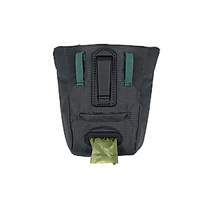 Ruffwear, Pack Out Bag, Pick-up Bag Holder and Dispenser for Dog Walking, Basalt Gray, Large