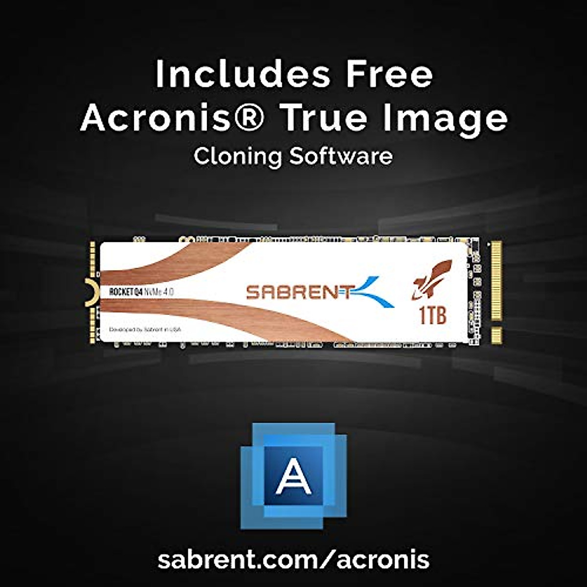 SABRENT 1TB Rocket Q4 NVMe PCIe 4.0 M.2 2280 Internal SSD Maximum Performance Solid State Drive with Heatsink |R/W 4700/1800 MB/s (SB-RKTQ4-HTSS-1TB)