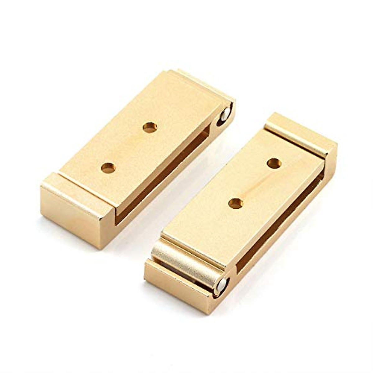 ZRM&E 3-Pack Folding Hooks Wall Door Clothes Coat Hat Bags Hangers Space Saving Racks Holder Aluminum Alloy Kitchen Bathroom Rustproof Towel Hooks Foldable Single Hook Gold