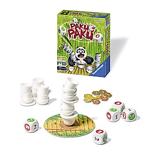 Ravensburger Paku Paku - Exciting Dice Game for Family Fun | Quick Play Time | Engaging Gameplay | Ideal for Group Activity | Sustainable Materials