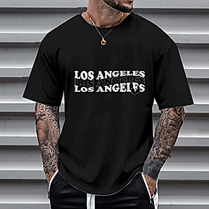 Beer Hawaiian Shirts for Men Cool Shirts for Men Printed Breathable O Neck Lightweight Outdoor Loose Fit Tees True Comfort Stylish Tops Beer Crop Tops