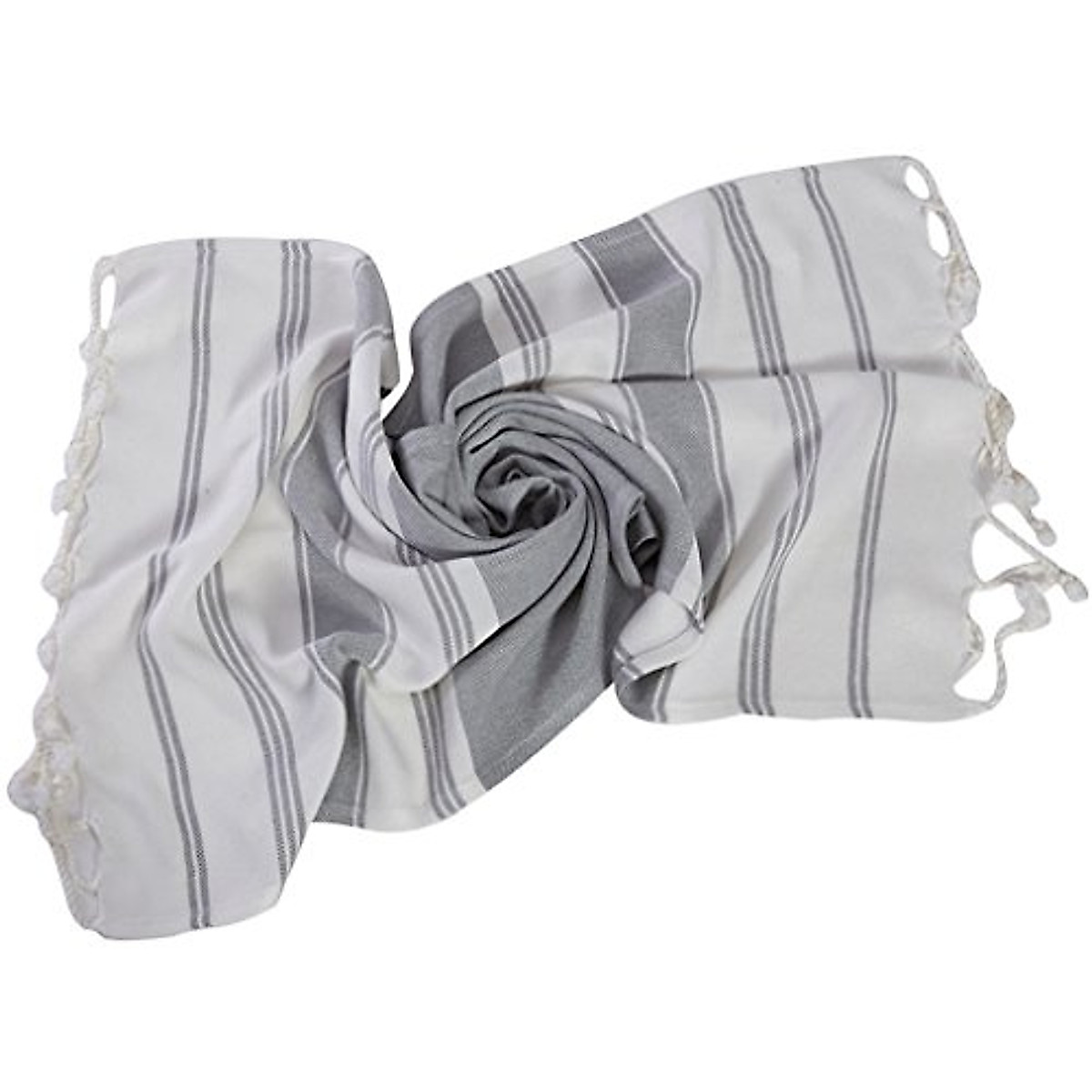 (SET of 8) Turkish Cotton Hand Face Head Guest Gym Towel Set Peshtemal Washcloth Kitchen Tea Towel Dish Cloth Set (MultiColor)