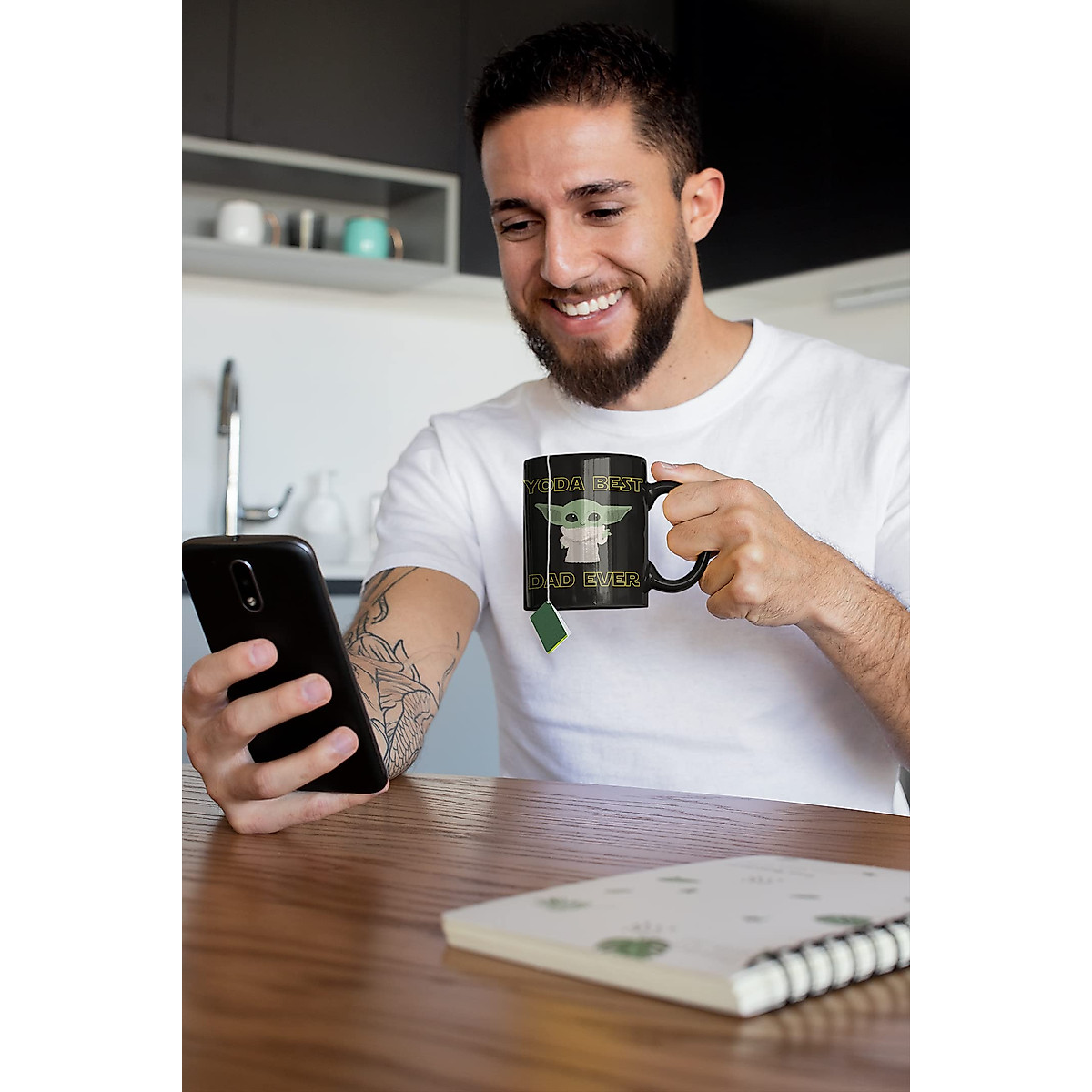 Youda Best Mug - FathersDay Mugs for Dad Star Wars Dad Mug, Valentines Day Mugs for Boyfriend | Baby Youda Best Dad Ever Coffee Mug Gift for Star Wars Fans | Daddy Star Wars Gift for Father (Youda)