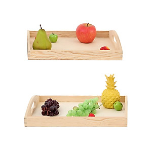 6 Pack: 13”; Wooden Tray by Make Market®