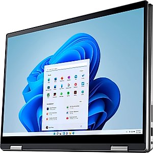 Dell 2023 Inspiron i7420 14” WUXGA IPS Touchs 2-in-1 Laptop 10-Core Intel i7-1255U Iris Xe Graphics 16GB DDR4 512GB NVMe SSD USB-C w/DP WiFi AX BT Webcam HDMI Backlit KB Fingerprint Windows 11 Pro