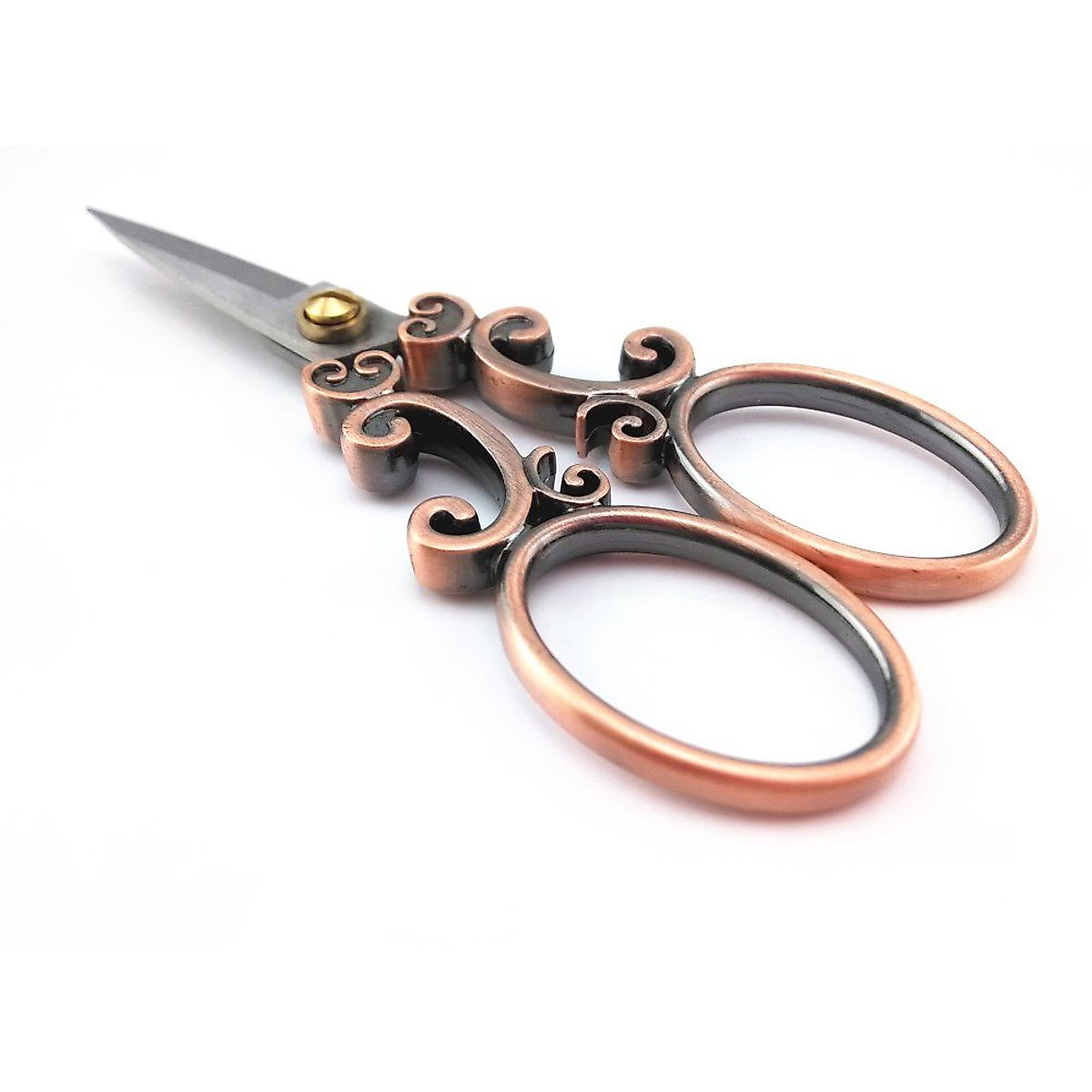 yueton Vintage European Style Needlework Embroidery Scissors (Copper)