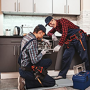 colsen Bath Kneeler and Elbow Rest Pad Set, 1.5 inch Thick Kneeling Pad for Elbow, Knee & Arm Support - Large Bathtub Kneeling Pad with Toy Organizer