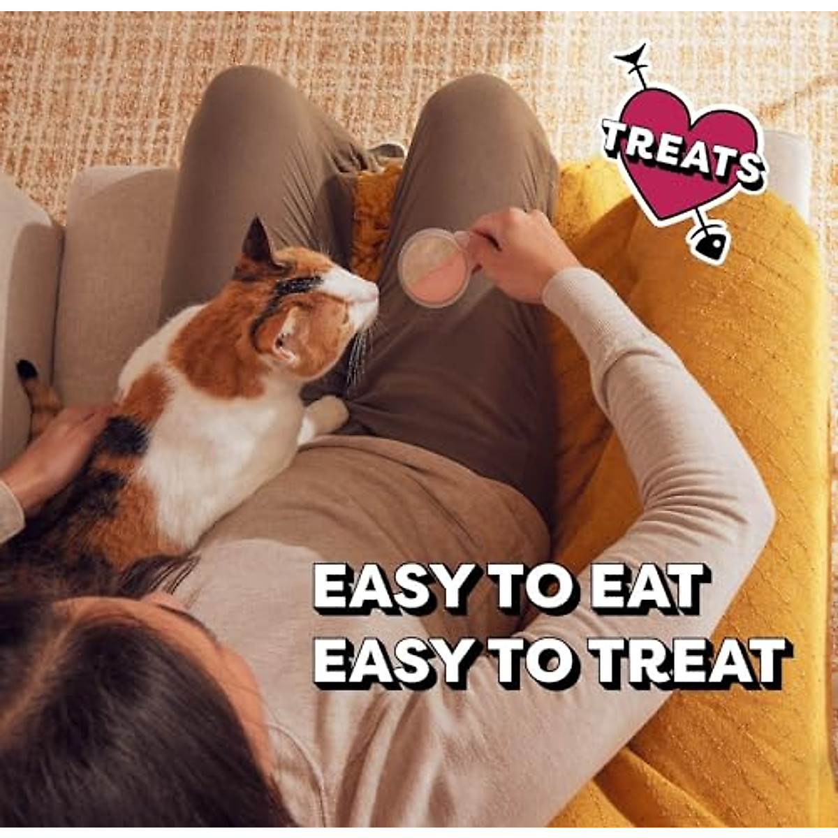 Temptations Lickable Spoons Adult Wet Cat Treat, 10 Grams, Variety Pack of 24