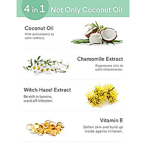 Baby Wipes, Cleansing & Moisturizing 2-in-1 Babycozy Sensitive Baby Wipes, 100% Plant Fiber & 100% Biodegradable, Hypoallergenic Baby Coconut Wipes Moisturize Every Cleanse, 240 cnt (6 pack)