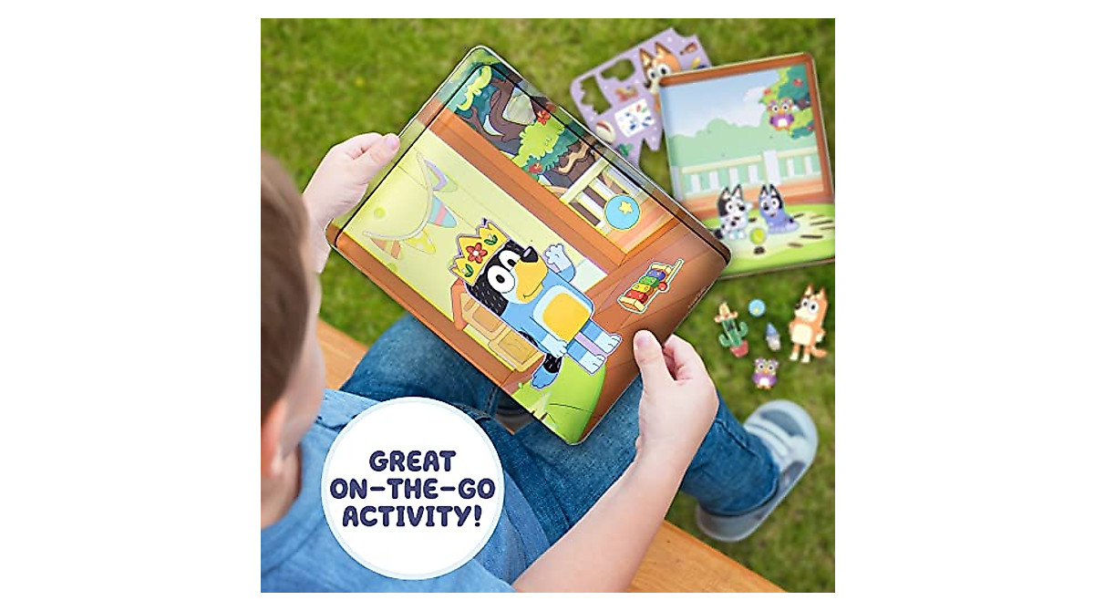 Bluey Magnetic Playset - Creative, Screen-Free Kid's Toy