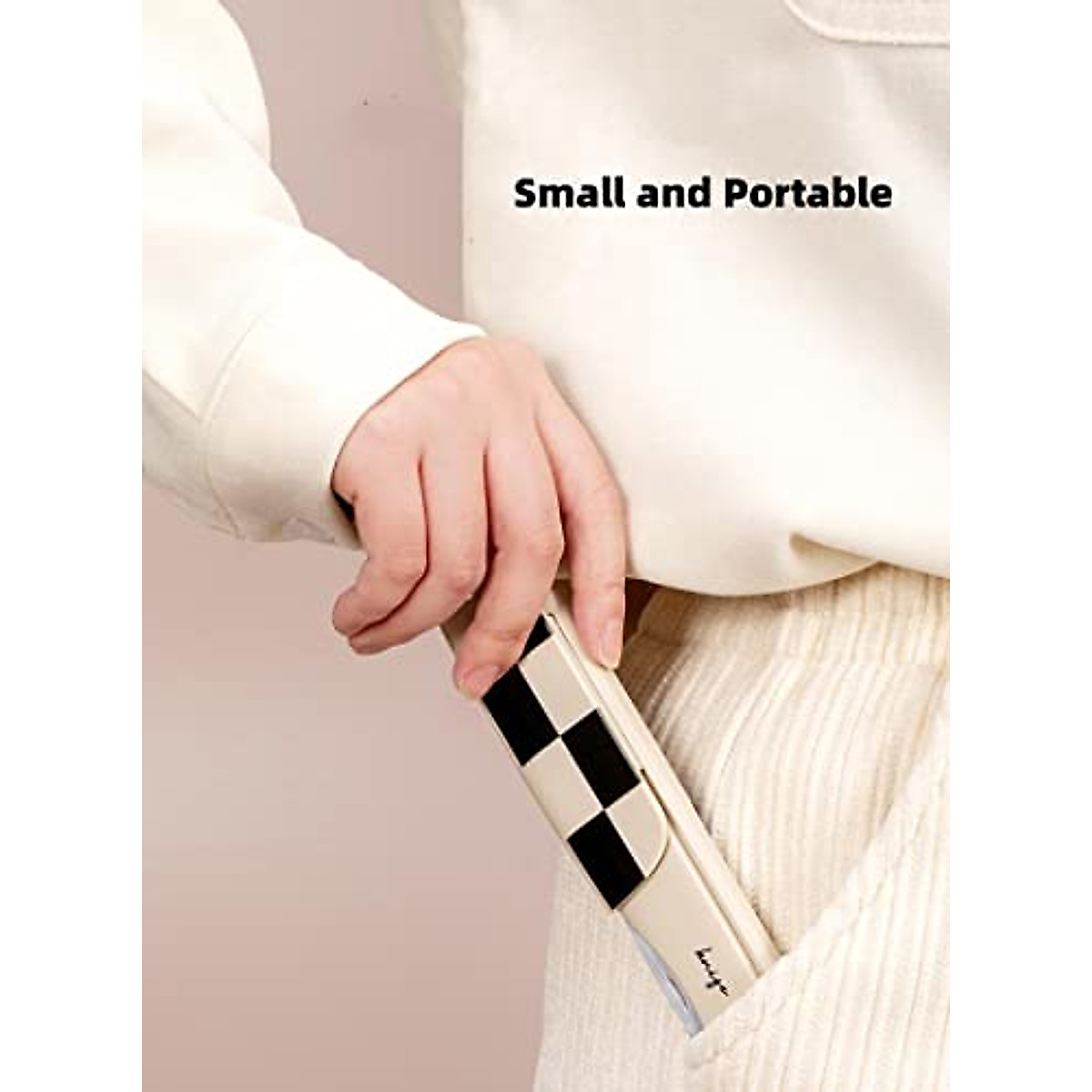 2 in 1 Stainless Steel Fruit Knife, Multifunctional Portable Peeling Fruit Knife, Creative Fruit and Vegetable Dual-Use Knife, with Ergonomic Non-Slip Handle & Sharp Blade (White)